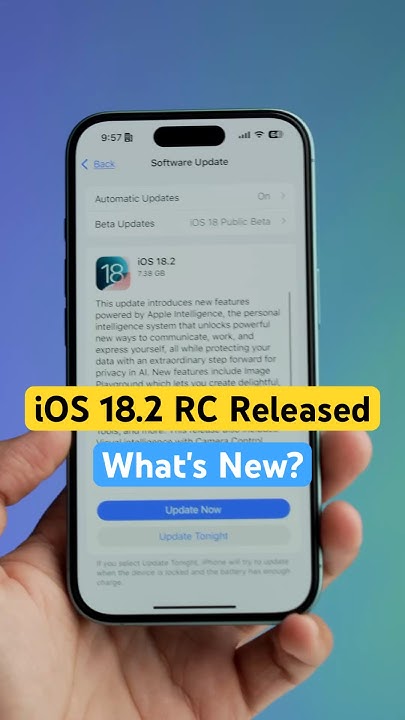 iOS 18.2 RC now available with these new features #ios18 #iphone # ...