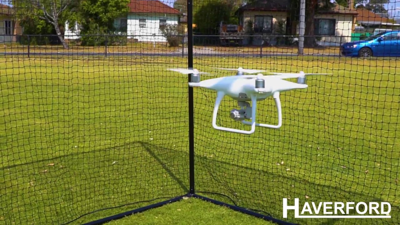 Portable Drone Containment Cage: 3m x 3m | Haverford.com.au - YouTube
