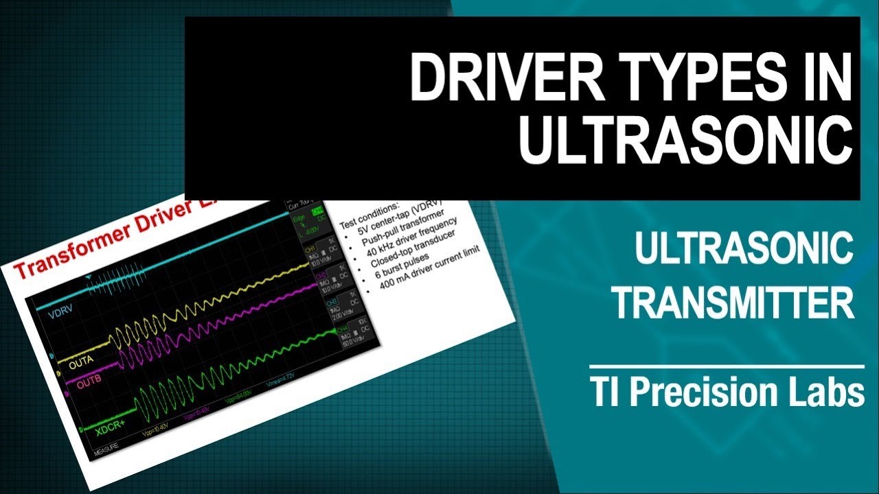 Ultrasonic driver - YouTube