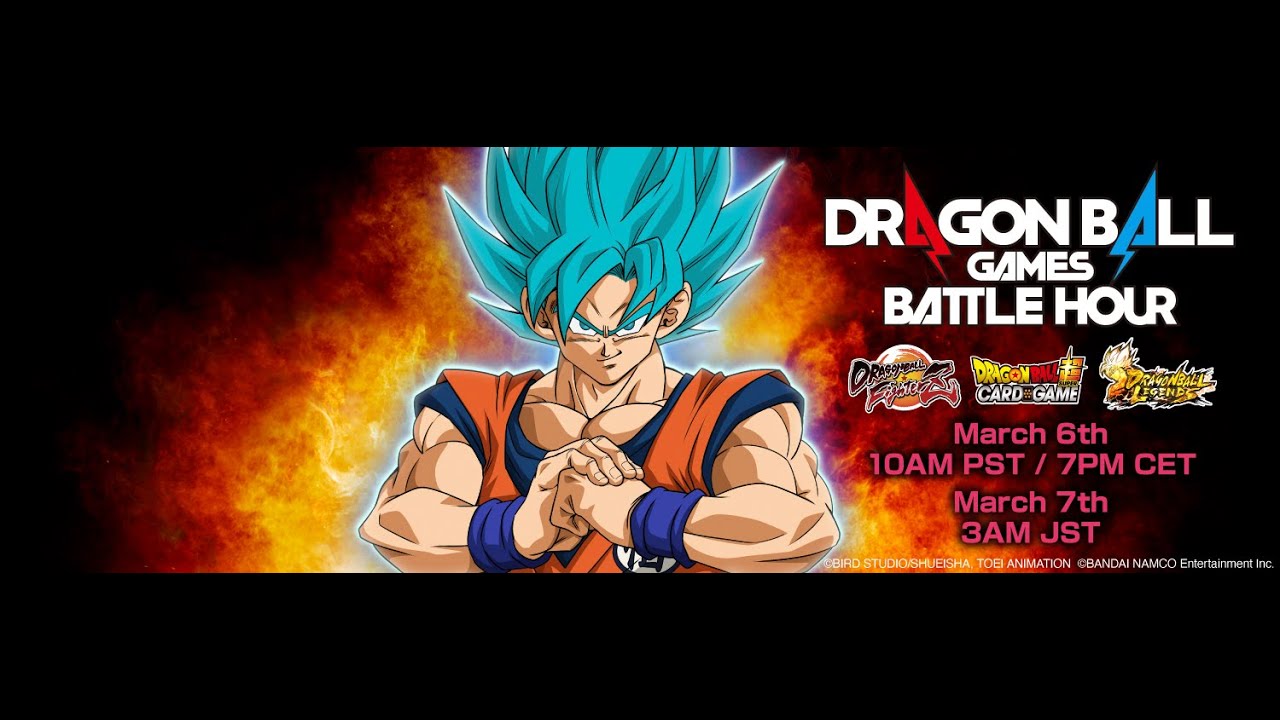 DB Games Battle Hour Official 6 Days Until DRAGON BALL Games Battle ...