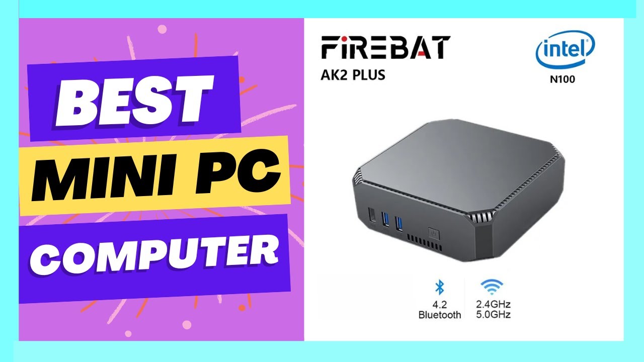 FIREBAT AK2 PLUS MiniPC Intel N100 Dual Band WiFi5 BT4.2 16GB 512GB ...