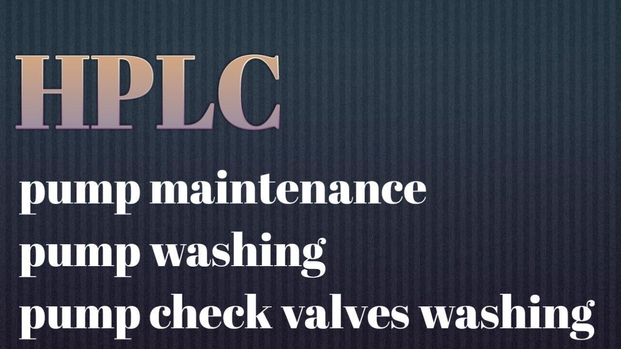 @KnauerHPLC | HPLC check valve and pump head | HPLC pump piston rod ...