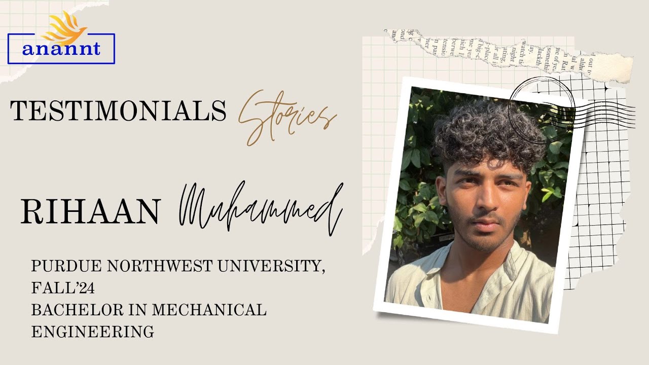 Rihaan's Unique Path to Engineering in the US - How he faced challenges ...