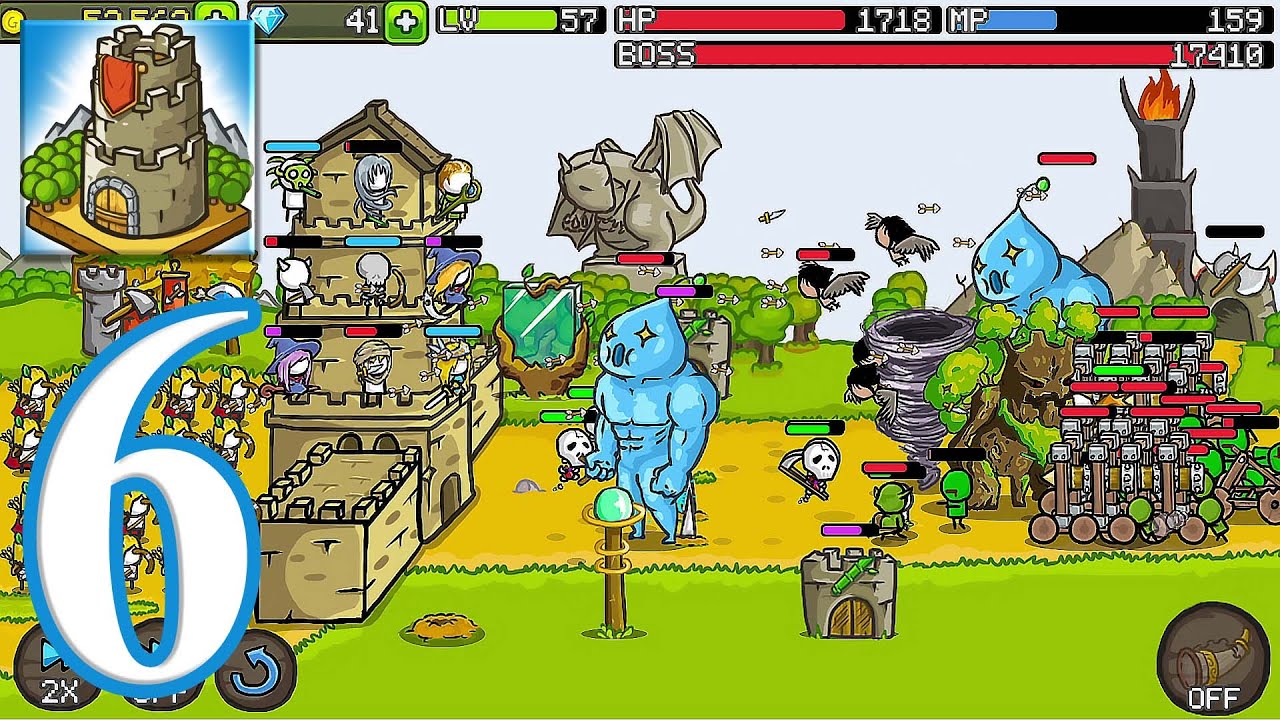 Grow Castle! - Gameplay Walkthrough Episode 6 (iOS, Android) - YouTube