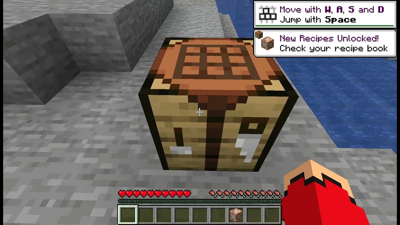 how to craft command blocks in minecraft survival - YouTube