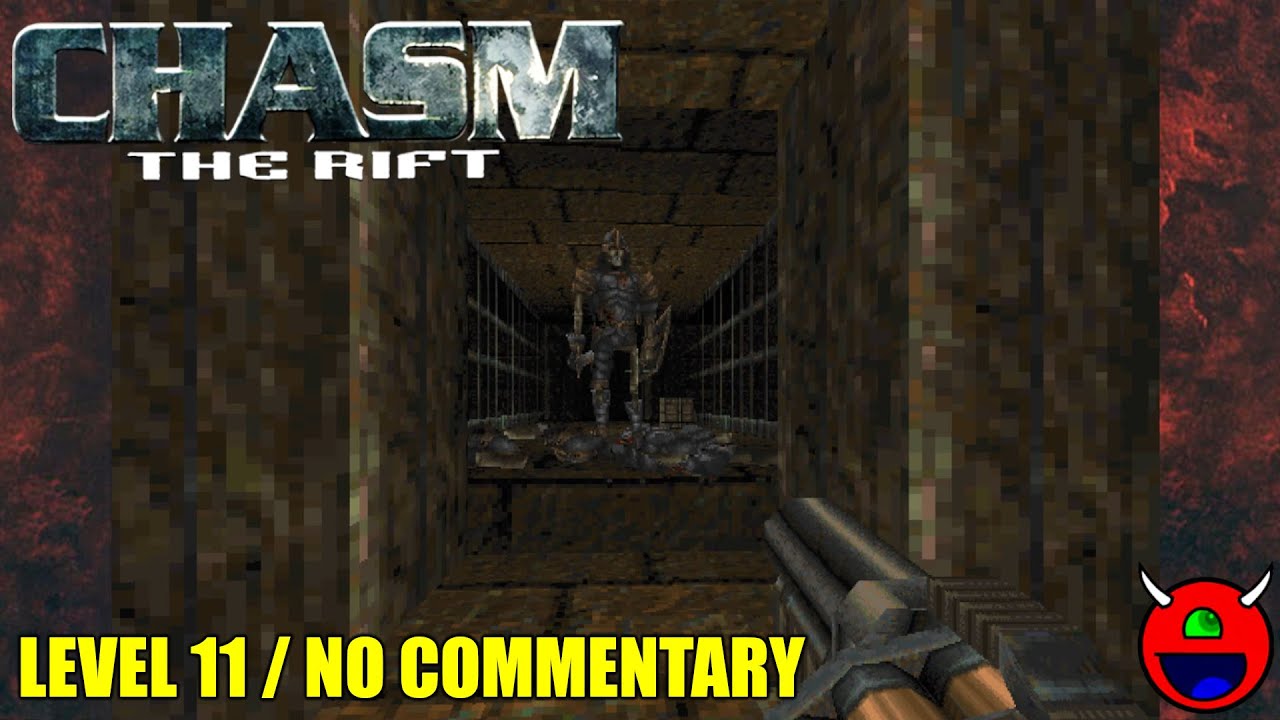 Chasm: The Rift (DOSBox) - Level 11 - Hard No Commentary 4K - YouTube