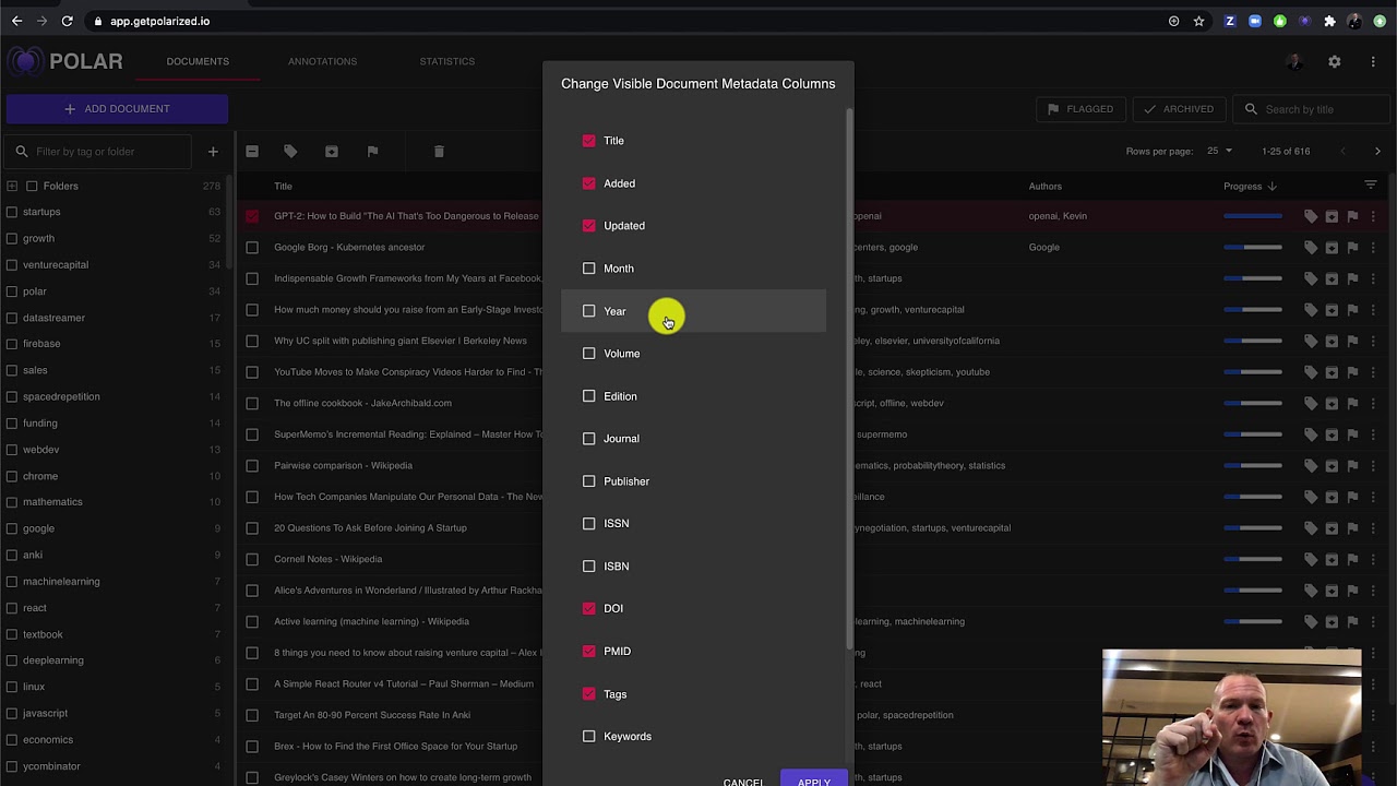 Polar Metadata Editing - YouTube