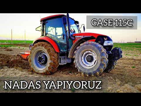 TARIM VLOG #3 CASE 115C İLE NADAS YAPIYORUZ , PULLUK PERFORMANSI NASIL? [GOPRO]