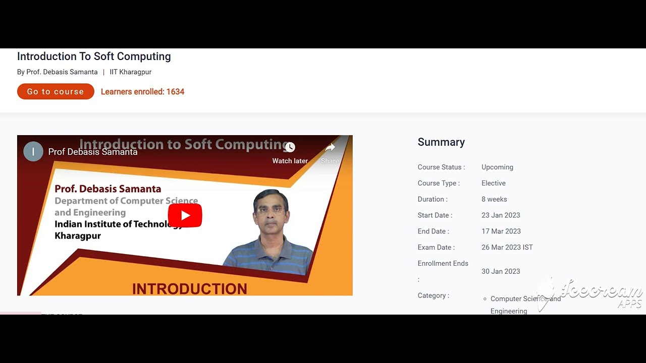 INTRODUCTION TO SOFT COMPUTING WEEK 0 ASSIGNMENT SOLUTION - YouTube
