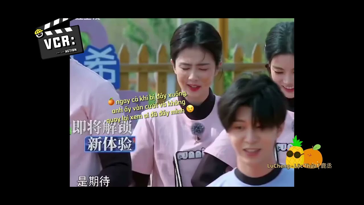🍊🍍Bailu ủ mưu đẩy Fan Cheng Cheng trong Keep Running - YouTube