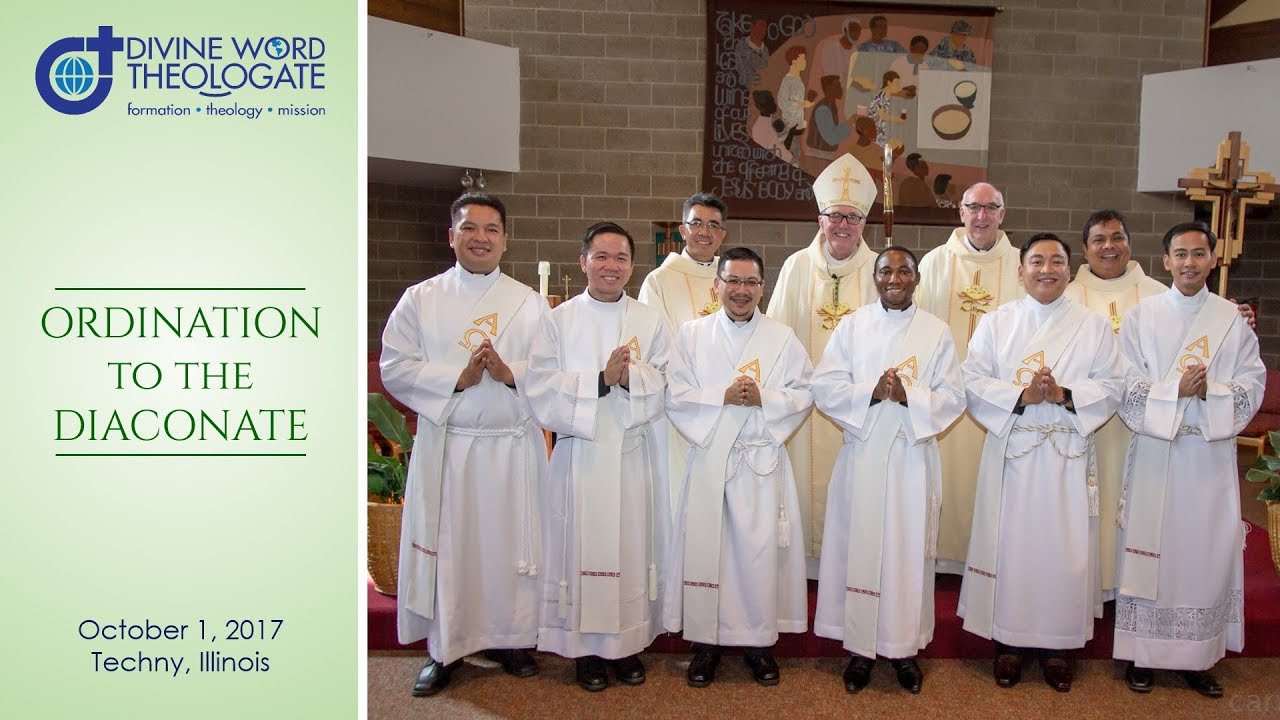 2017.10.01 - Ordination to the Diaconate | Divine Word Missionaries ...