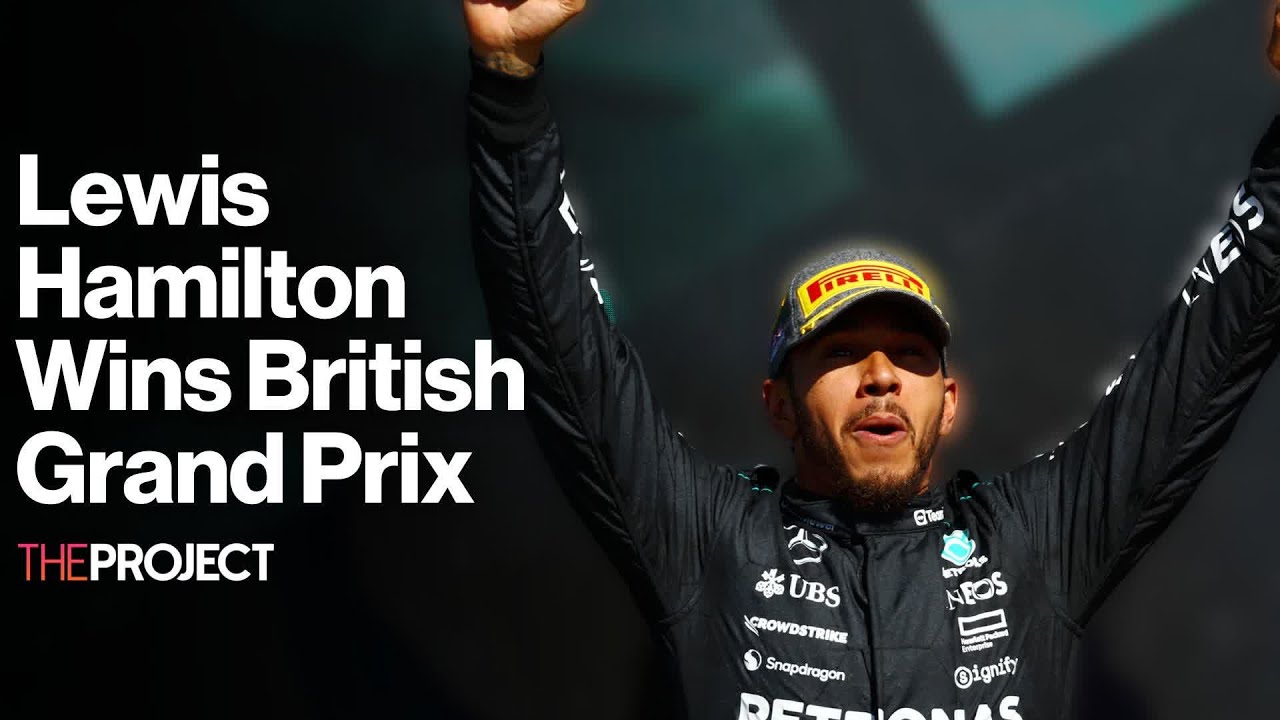 Lewis Hamilton Wins British Grand Prix For 9th Time - YouTube