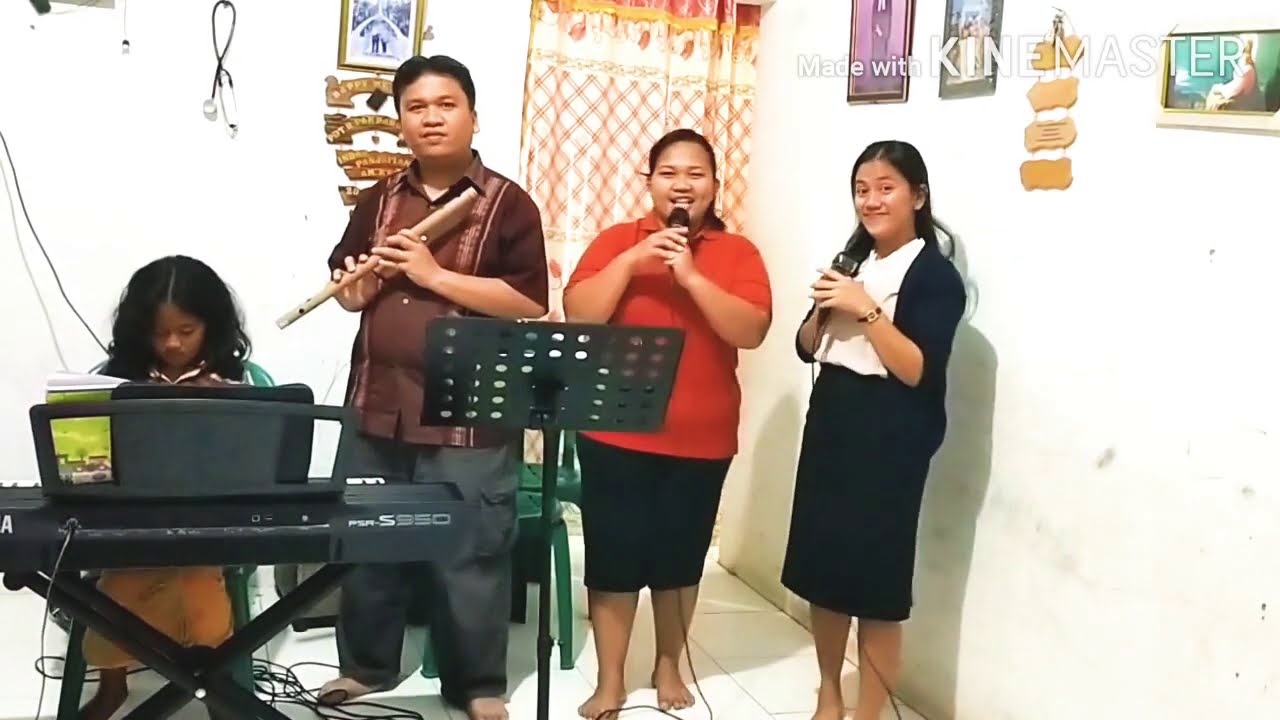 Musik kreatif dari KJ NO 425 : 1-3 "Berkumandang Suara dari Seberang ...