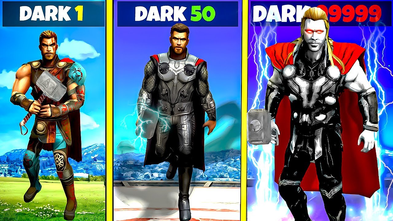 Upgrading into DARK THOR SUIT in GTA 5! - YouTube