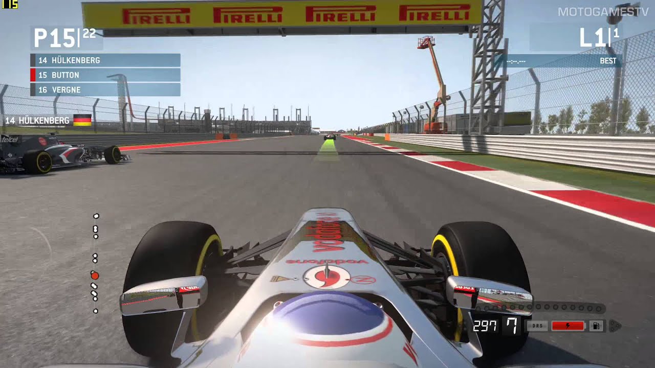 F1 2013 PC - Benchmark Run - Ultra Settings - YouTube