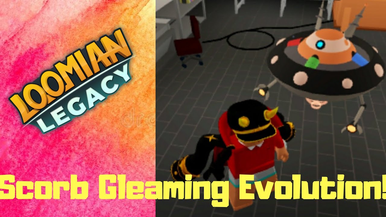 Evolving BRAND new Gleaming Loomian! Loomian Legacy Gleam Scorb 3rd Evo ...