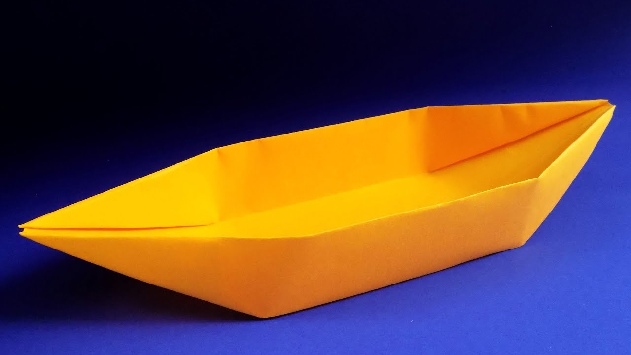 How To Make A Paper Boat That Floats Origami Boat YouTube How To Make A Paper Boat That Floats Origami Boat YouTube