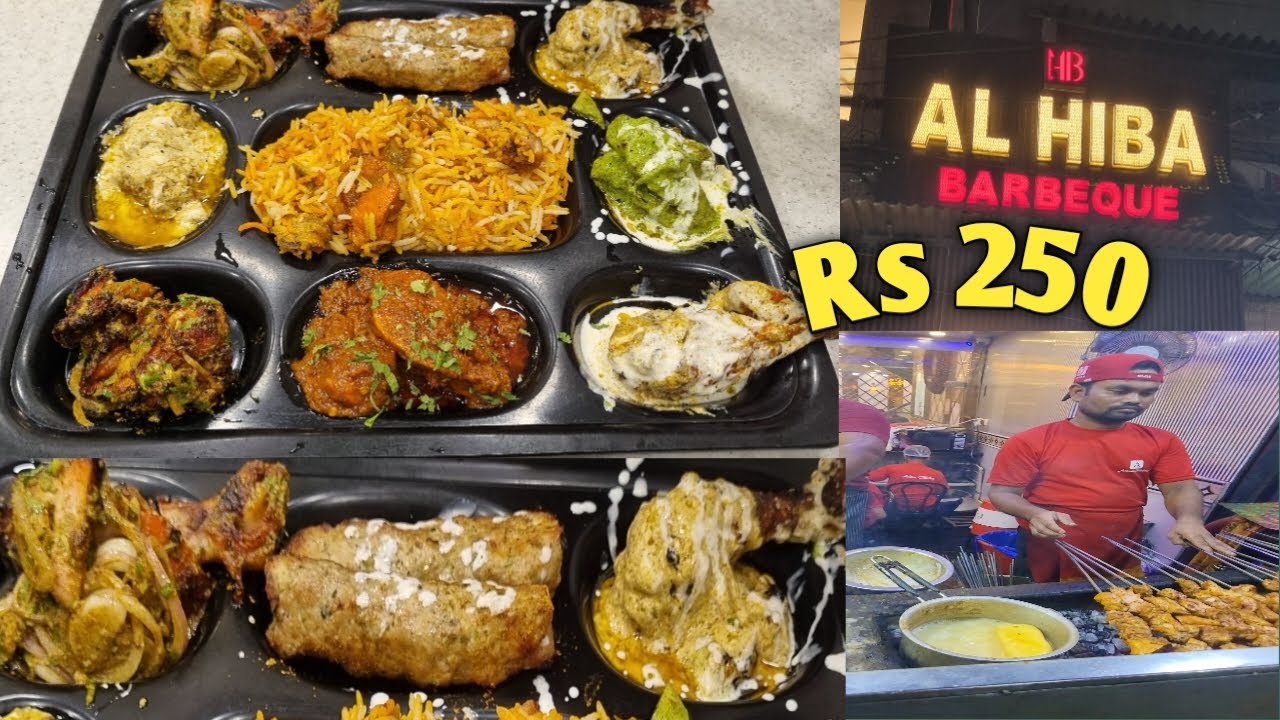 BEST CHICKEN PLATTER AT AL HIBA RS 250 NEAR JAMA MASJID OLD DELHI - YouTube