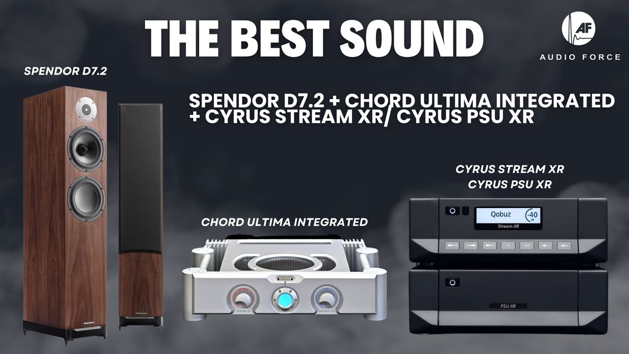 The Best Sound : Spendor D7.2 + Chord Ultima Integrated + Cyrus Stream ...