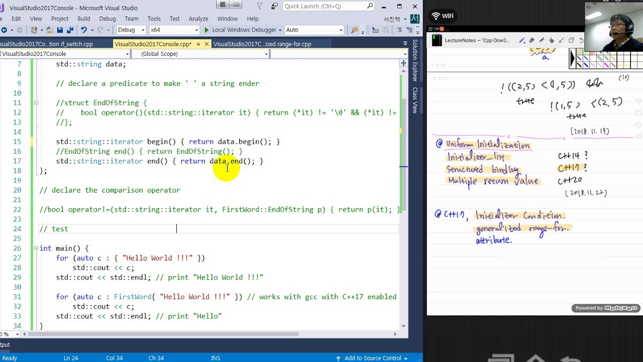 C 17 Initializer Condition Generalized Range For And Attribute Youtube