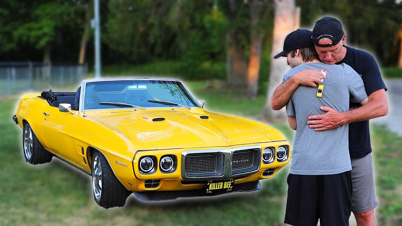 Giving Psycho Dad His 2nd Dream Car | 1969 Pontiac Firebird - YouTube