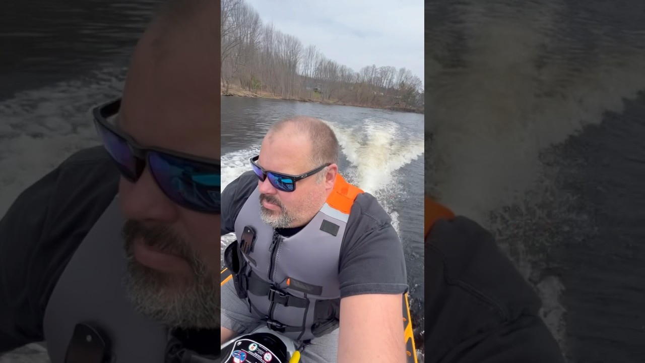 First trip on the Lexi Lu… Sea Doo Fish Pro Trophy… Salmon Falls River ...