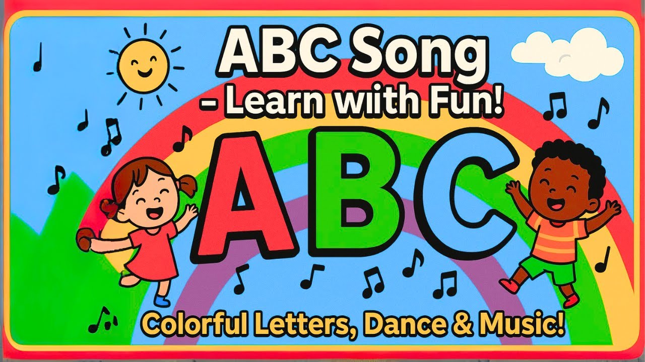 ABC Song for Kids | Fun Alphabet Learning Video with Music, Dancing ...