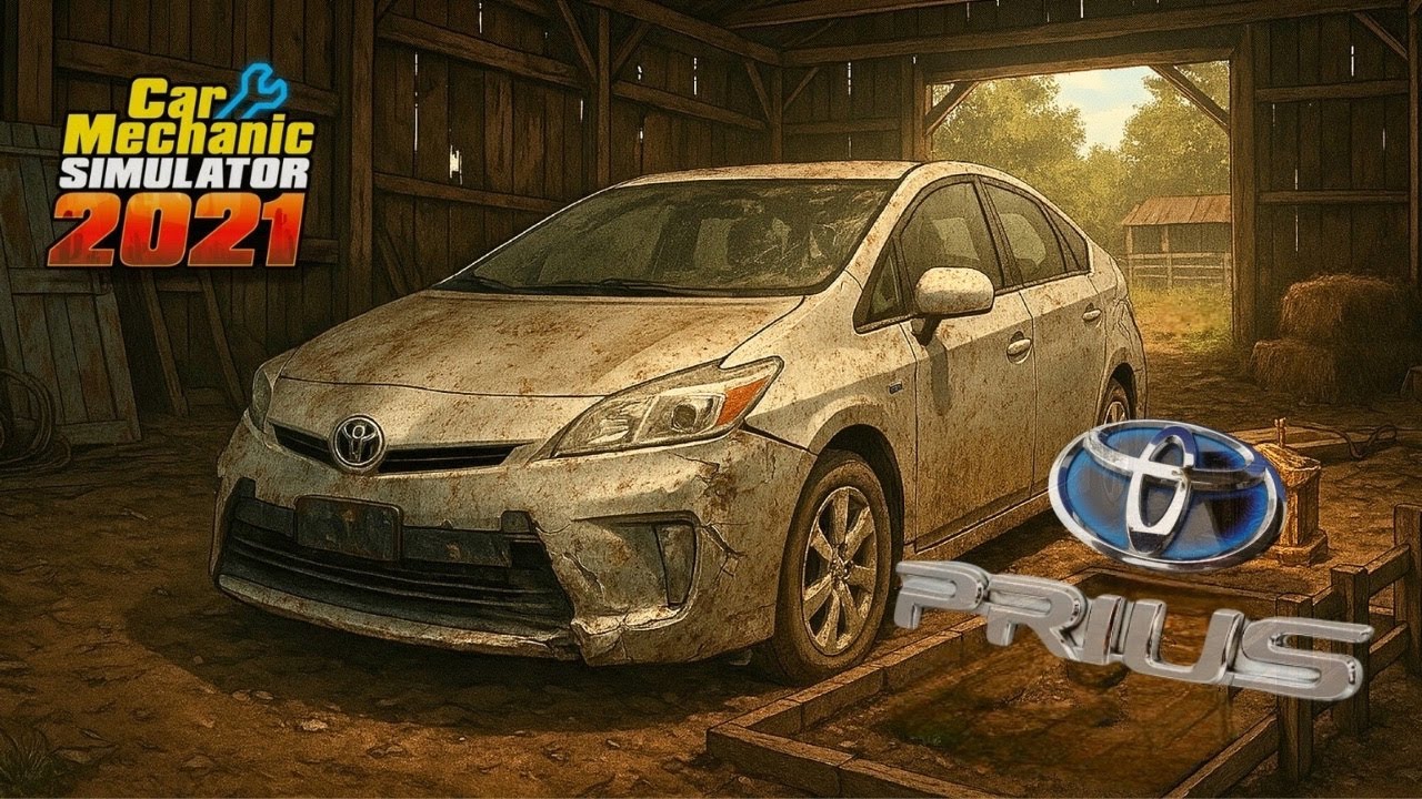 TOYOTA PRIUS ИЗ САРАЯ! ПЕРВЫЙ ОПЫТ С ГИБРИДОМ! | CAR MECHANIC SIMULATOR ...