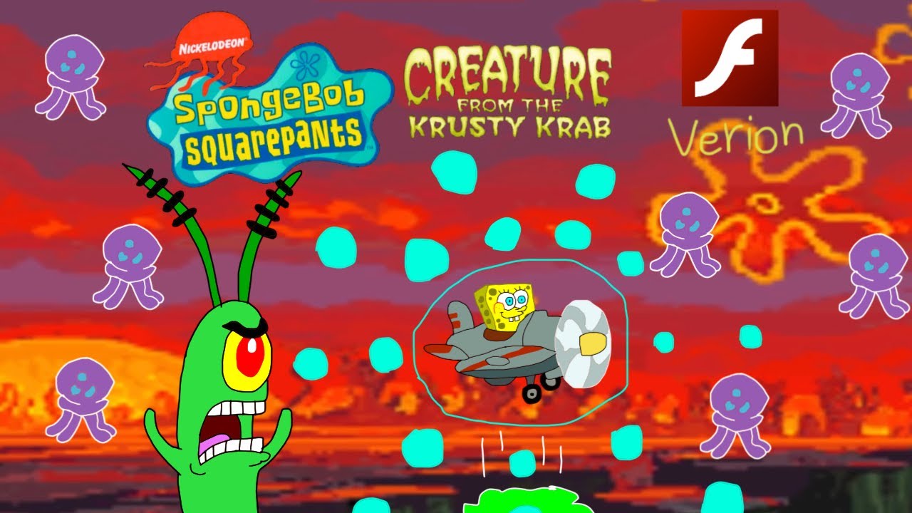 SpongeBob Creature from the Krusty Krab Flash Version - YouTube