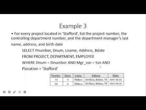 DBMS RETRIEVAL QUERIES IN SQL - YouTube