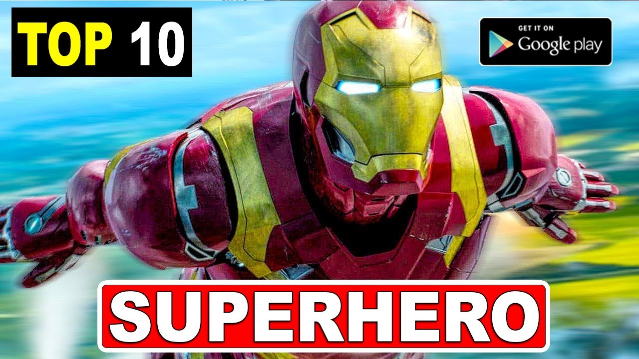 Top 10 Best Superhero Games For Android 2022 | High Graphics (Online ...
