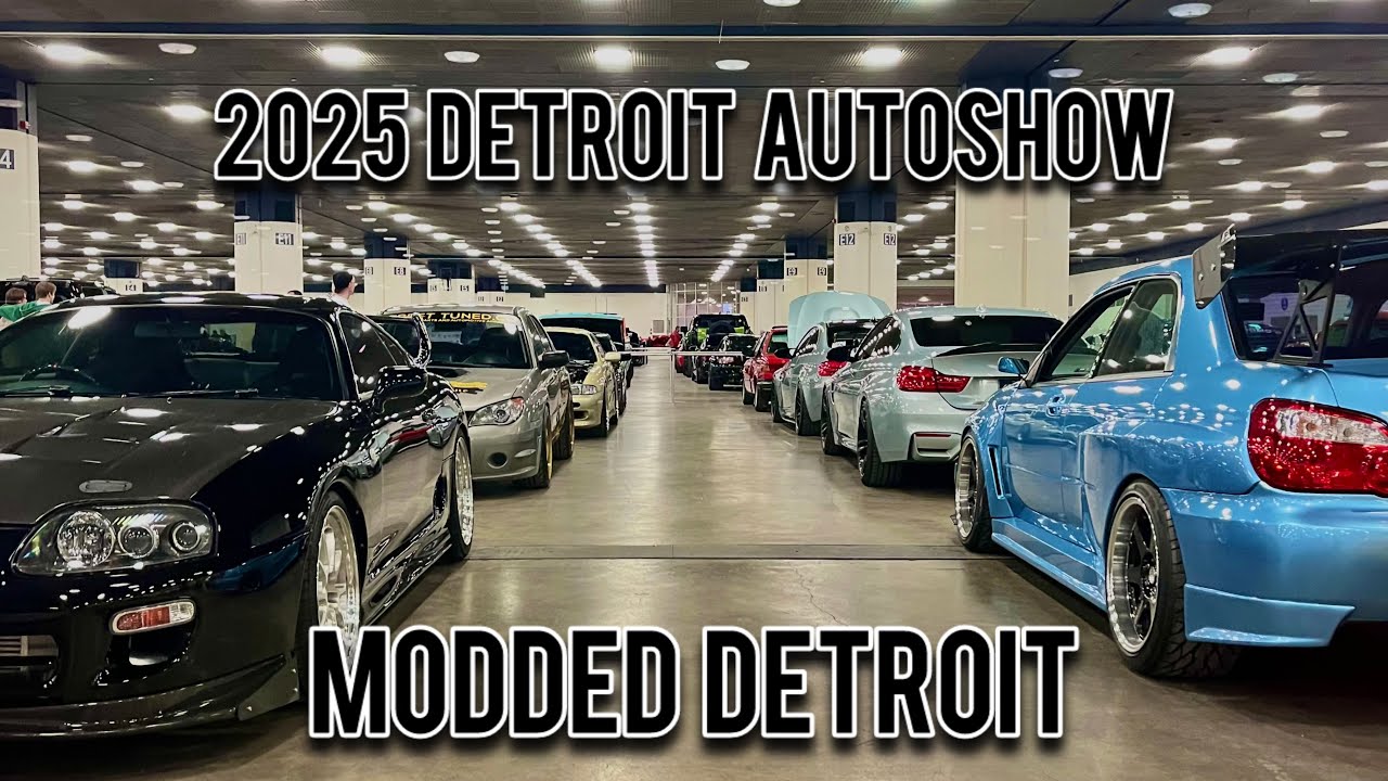 2025 Detroit Auto-show | Modded Detroit - YouTube