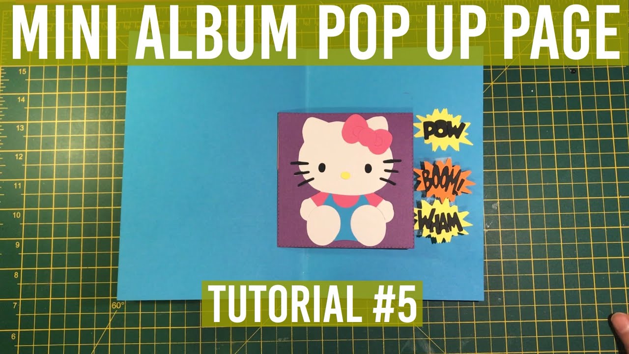 HOW TO MAKE A POP UP BOOK - Part 5 - YouTube