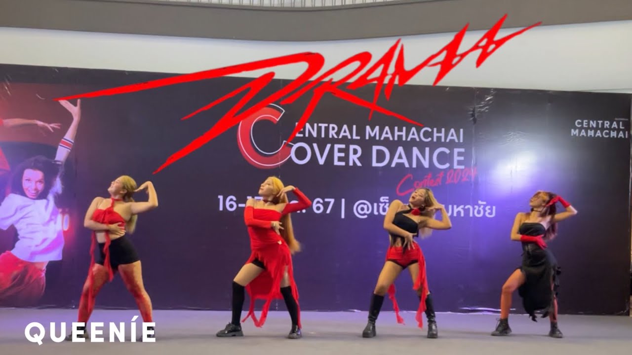 QUEENÍE Cover AESPA - INTRO + DRAMA ( Audition ) @Central Mahachai ...