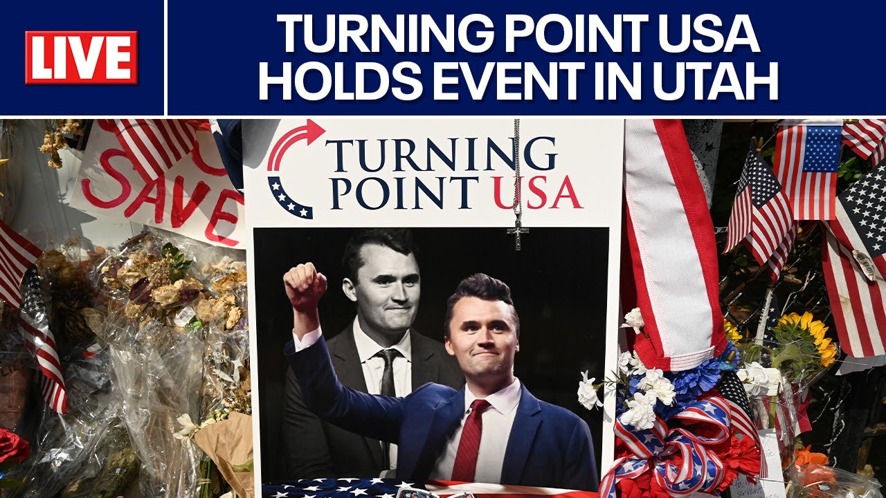 Turning Point USA event in Utah - YouTube