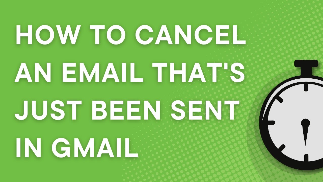 How To Cancel An Email That s Just Been Sent In Gmail 2022 YouTube How To Cancel An Email That s Just Been Sent In Gmail 2022 YouTube