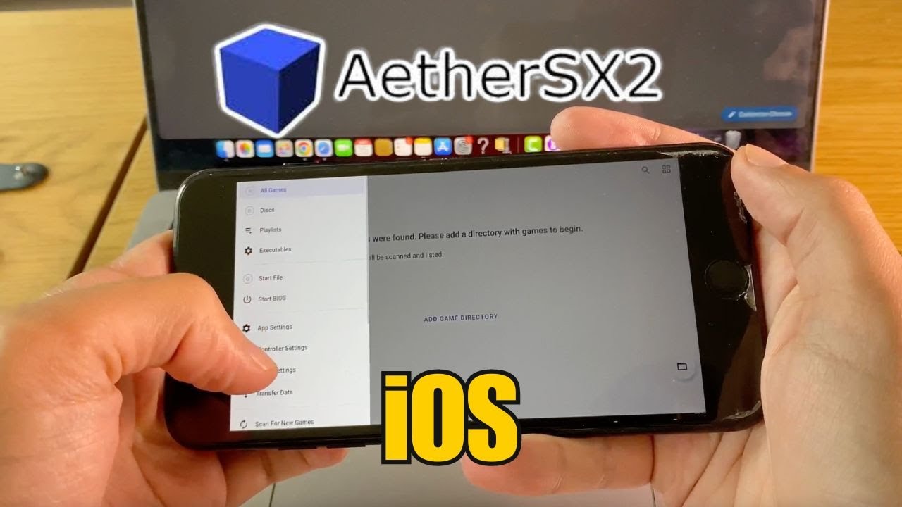 How to get AetherSX2 iOS iPhone (PS2 Emulator) - YouTube