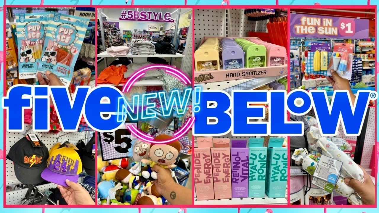 NeW FiVe BeLoW JaCK PoT‼️FiVe BeLoW JuNe 2025 Shopping Vlog @fivebelow ...