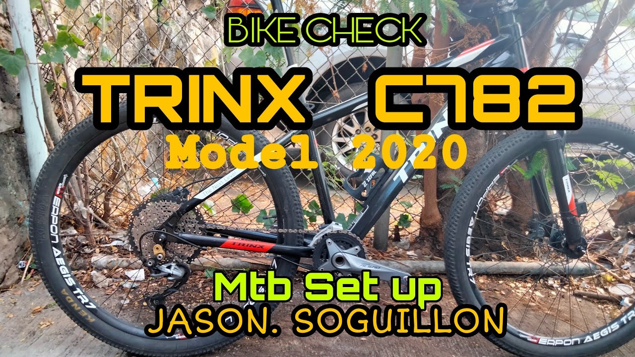BIKE CHECK TRINX C782 Model 2020. Mtb set-up - YouTube
