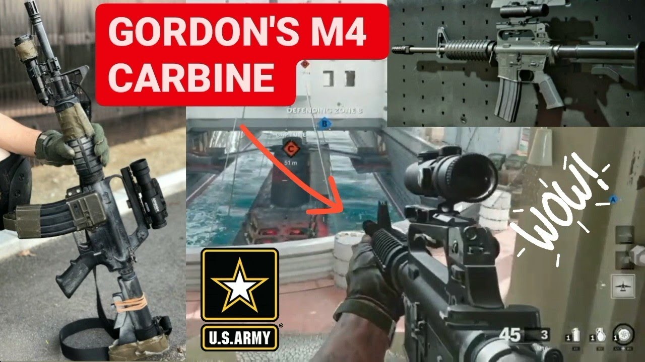 GORDON CARBINE IN COD COLD WAR!!! - YouTube