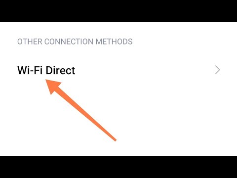 how to set WiFi direct setting redmi a2, redmi a2 me WiFi direct ...