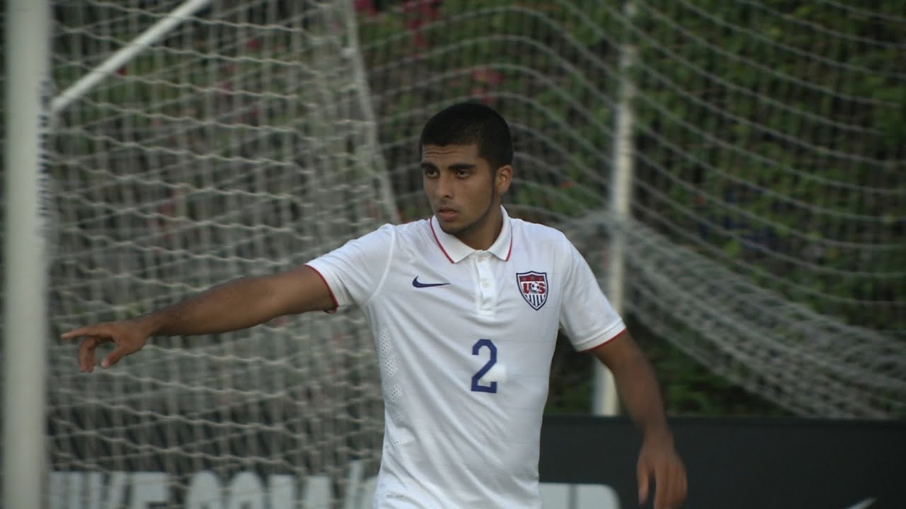 U-20 MNT's John Requejo Solidifies Craft at Left Back - YouTube