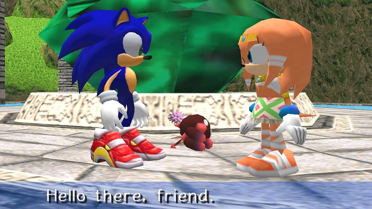 Sonic Adventure 2: Past Emerald Shrine! (Chao Garden) - YouTube