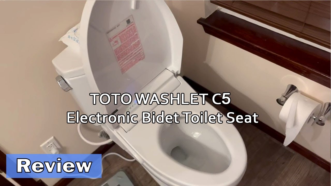 TOTO WASHLET C5 Electronic Bidet Toilet Seat - Review 2023 - YouTube