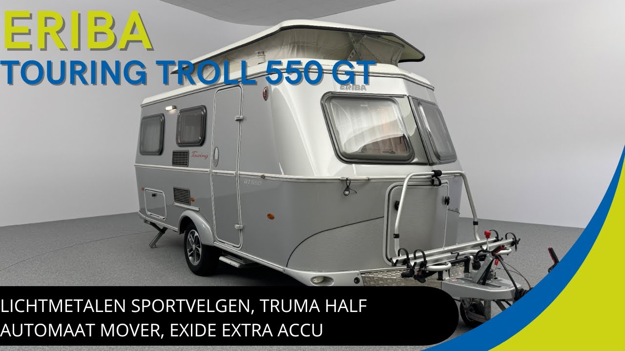 Eriba Touring Troll 550 GT 2020 | UNIEKE ERIBA CARAVAN VOOR 4 PERSONEN ...