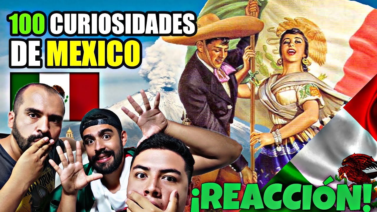 Soy machito🇨🇴 REACCIONA a LAS 100 CURIOSIDADES MEXICANAS🇲🇽🤯 *Cada día ...