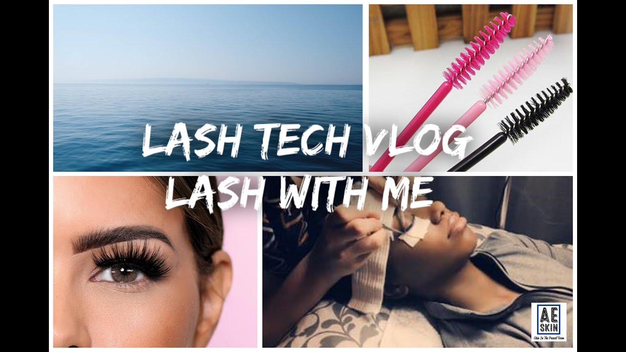 Lash With Me: Hybrid Lash Set Vlog - YouTube