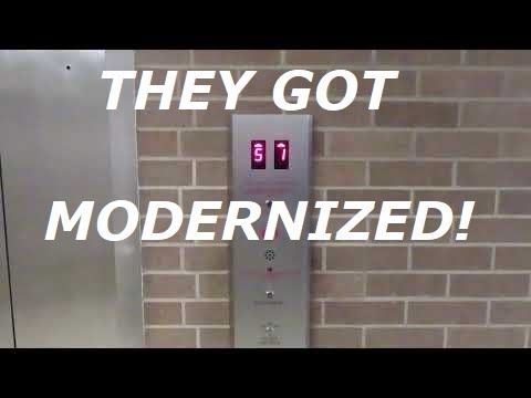 Modded! Dover traction elevators at Haworth hall, KU, Lawrence KS - YouTube