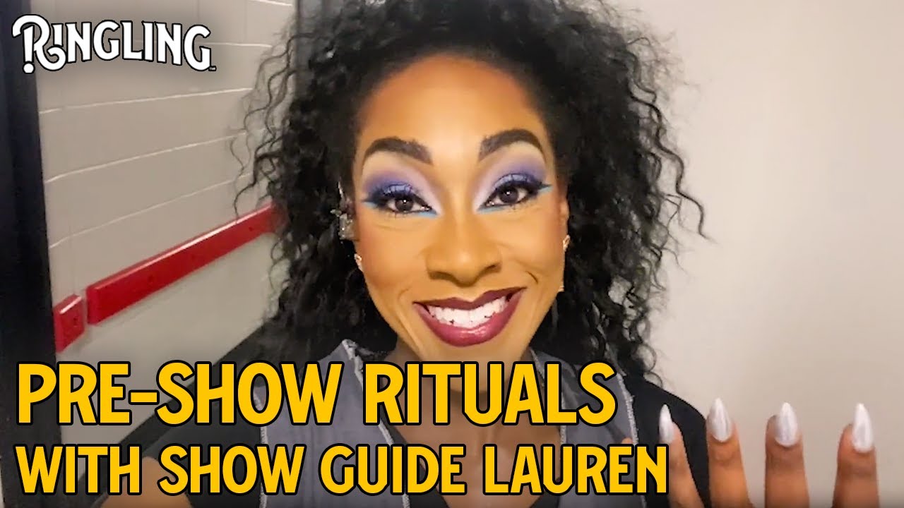 Pre-Show Rituals With Show Guide Lauren! | Ringling® - YouTube