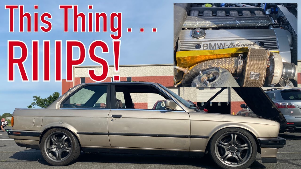 Niko's TURBO M52 Swapped BMW E30 325i Coupe is a 400+ WHP BEAST! - YouTube
